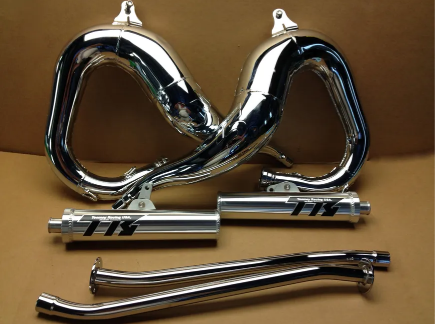 T5 RACING PIPE SET POLISHED CHROME - in stock - ships today! – TOOMEY ...